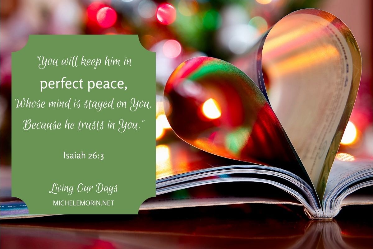 God Has Promised Peace - Isaiah 26:3