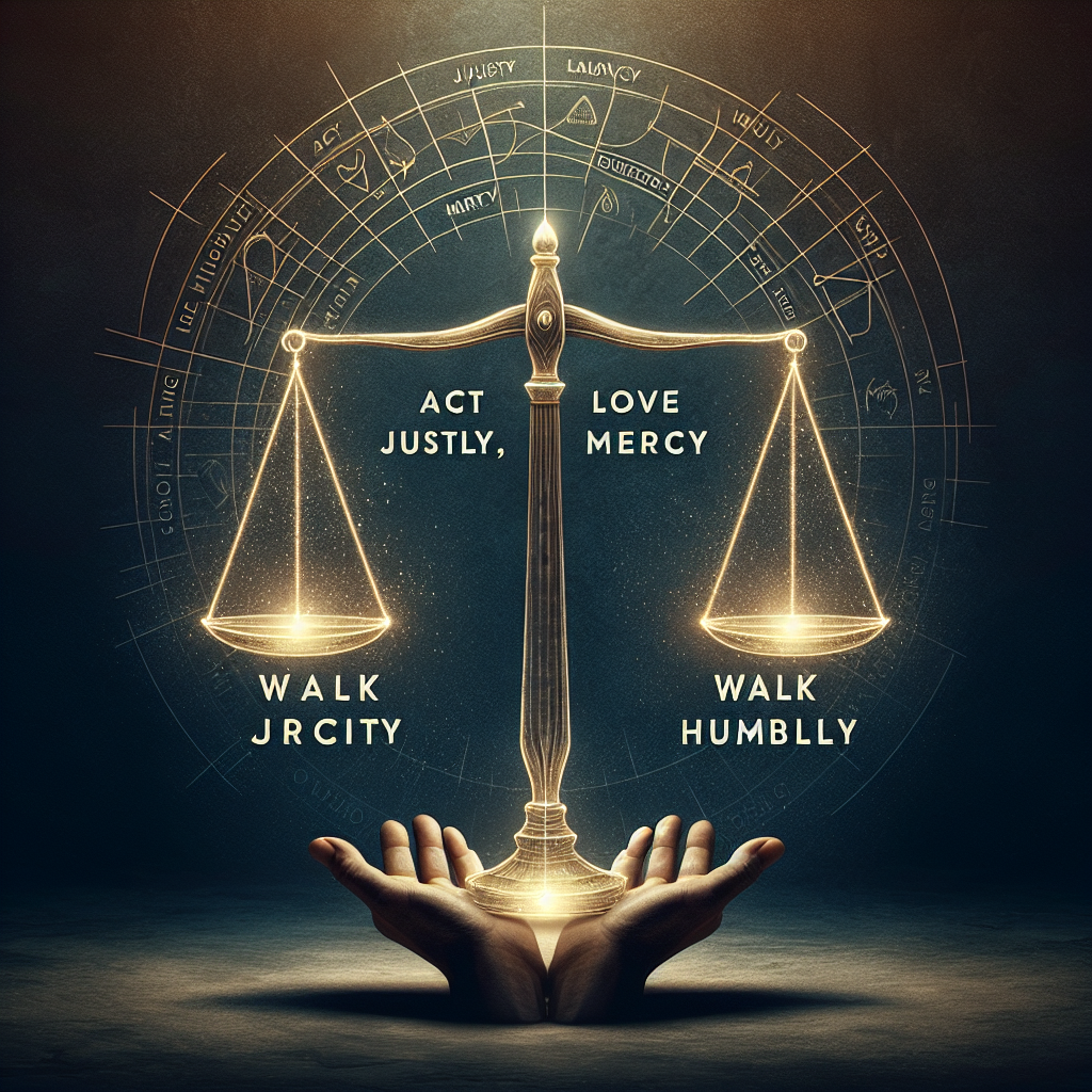 Biblical Perspectives On Social Justice - Micah 6:8