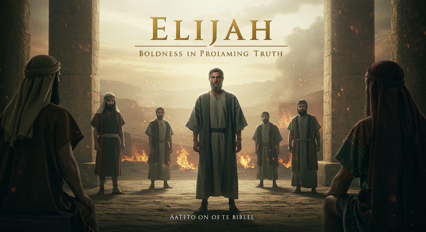 Elijah: Boldness In Proclaiming Truth - 1 Kings 18:20-40