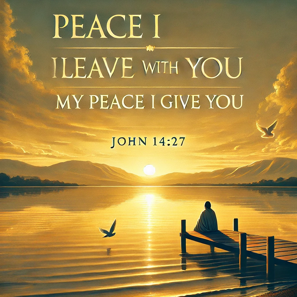 Finding Peace In John 14:27: A Reflection On Inner Strength
