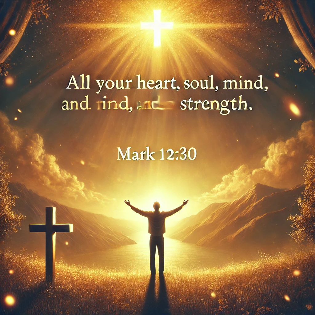 Exploring Mark 12:30 - A Verse To Live By