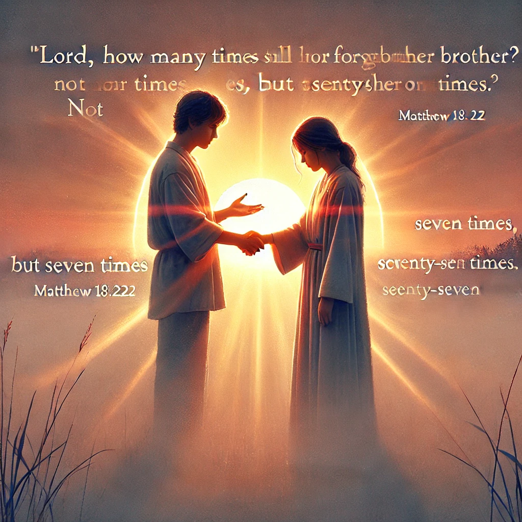 Finding Forgiveness In Matthew 18:21-22