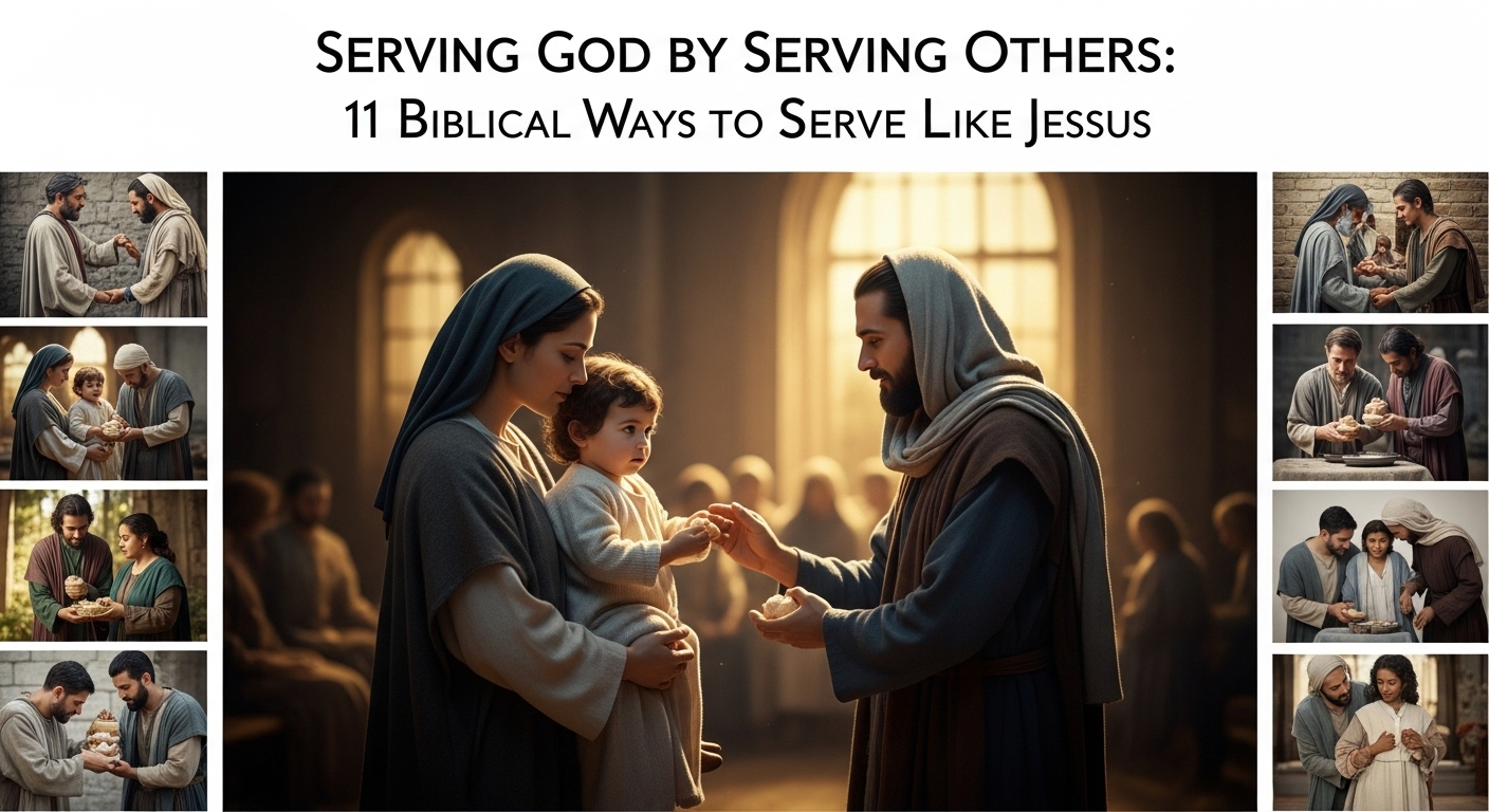 Serving God By Serving Others: 11 Biblical Ways To Serve